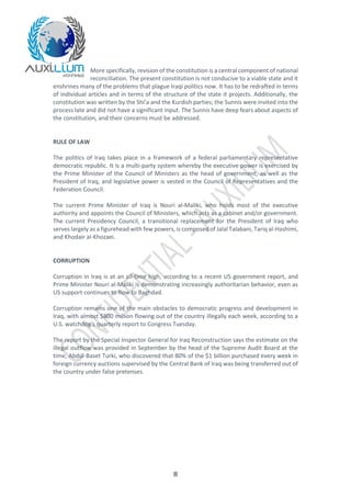 Iraq - Country Overview | PDF