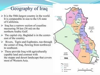 Iraq civilization modren | PPTX