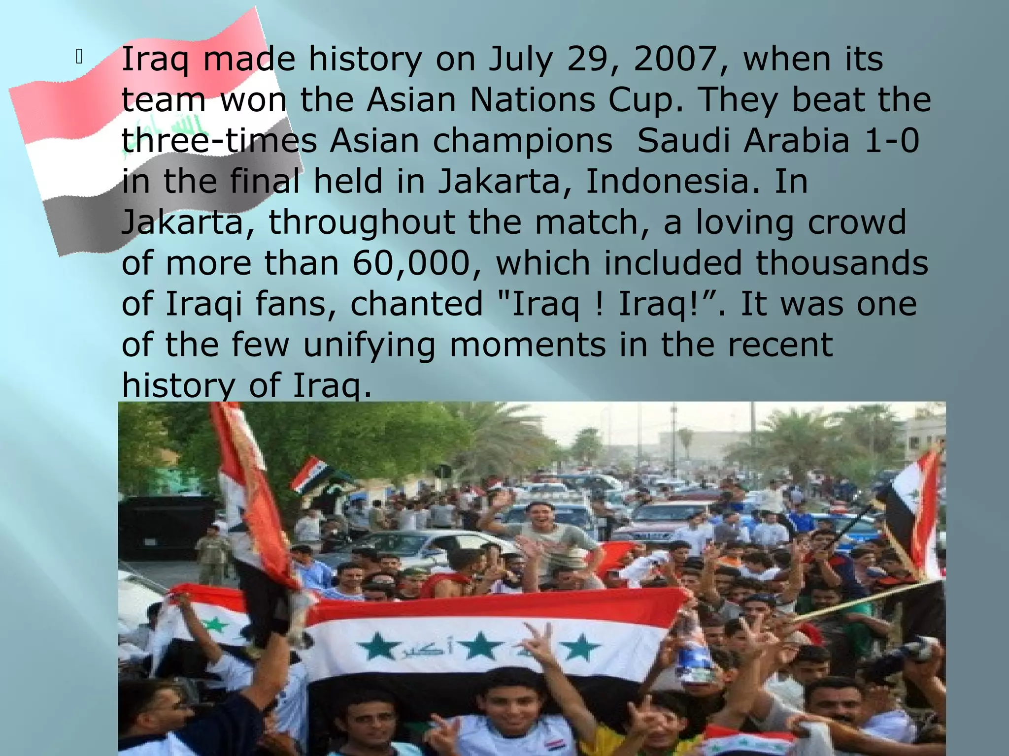 Iraq Cultural Project | PPT