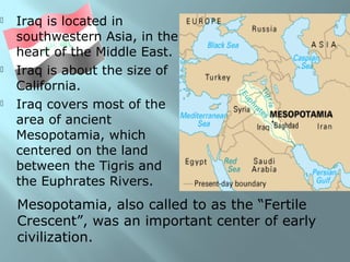 Iraq Cultural Project | PPT
