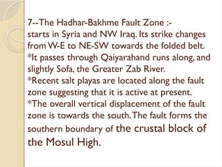 Iraq Fault in all of Iraq area and .pptx