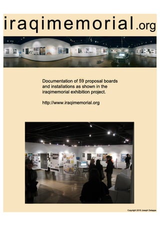 Iraqimemorial Proposal Boards | PDF