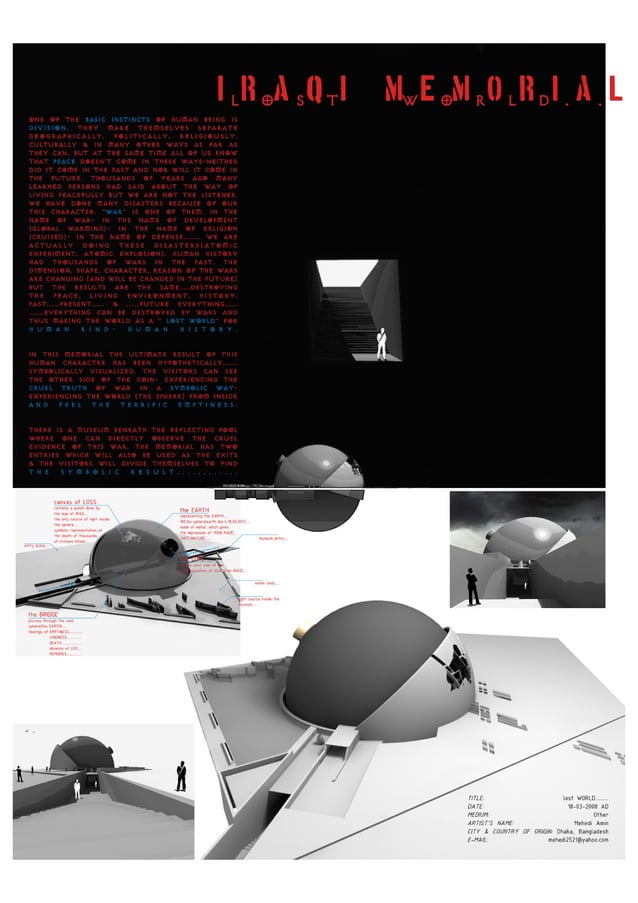 Iraqimemorial Proposal Boards | PDF