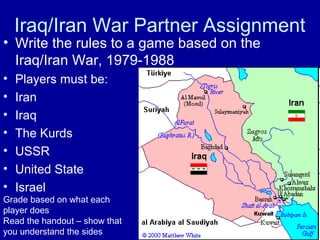 Iraq iran mon | PPT