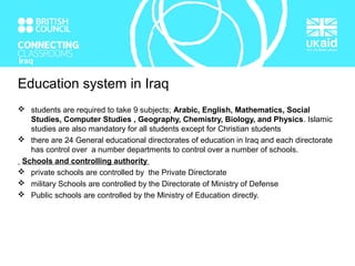 Partner with Iraq | PPT