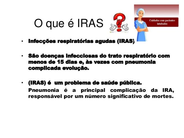 Iras-Infecções respiratoria aguda
