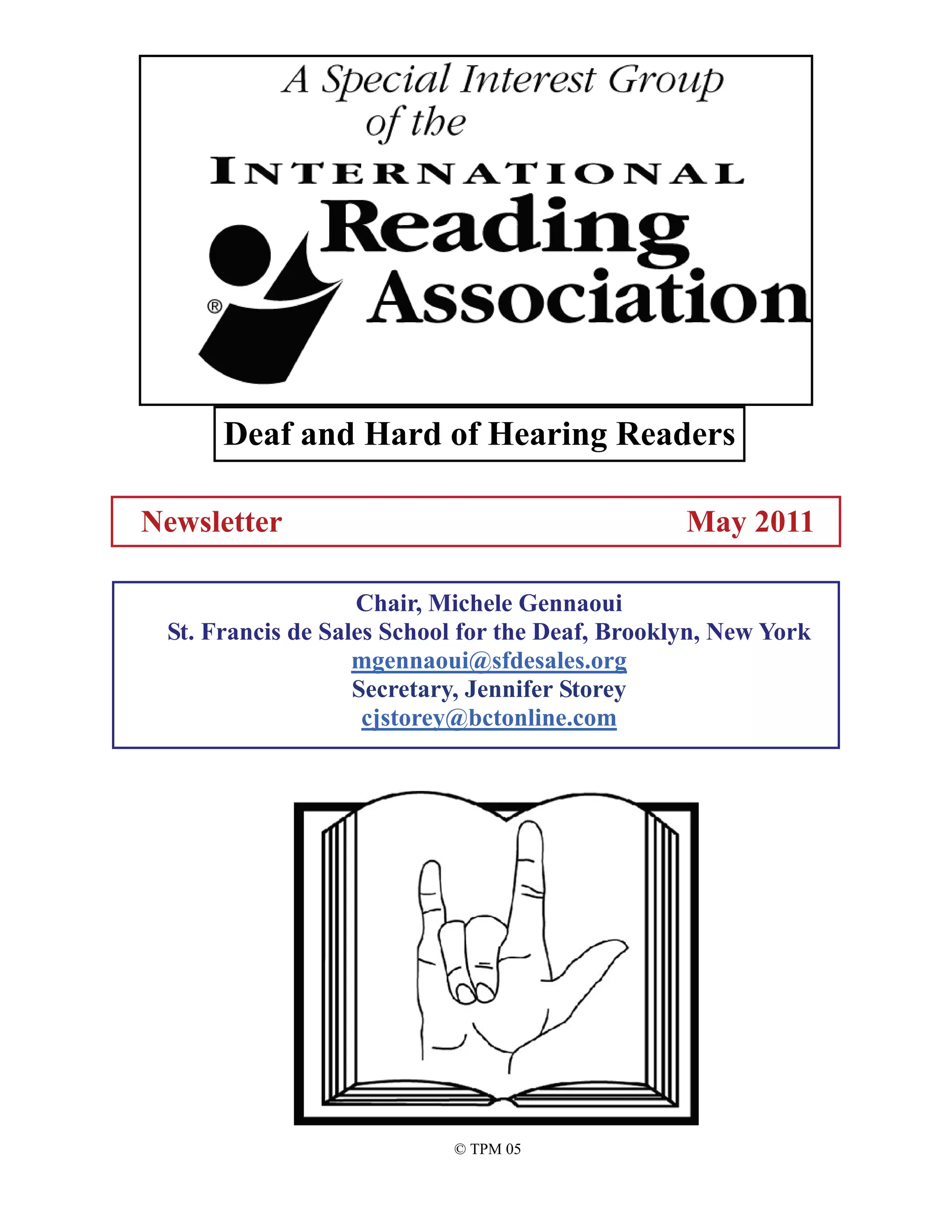 IRA SIG Deaf HH newsletter 2011 | PDF