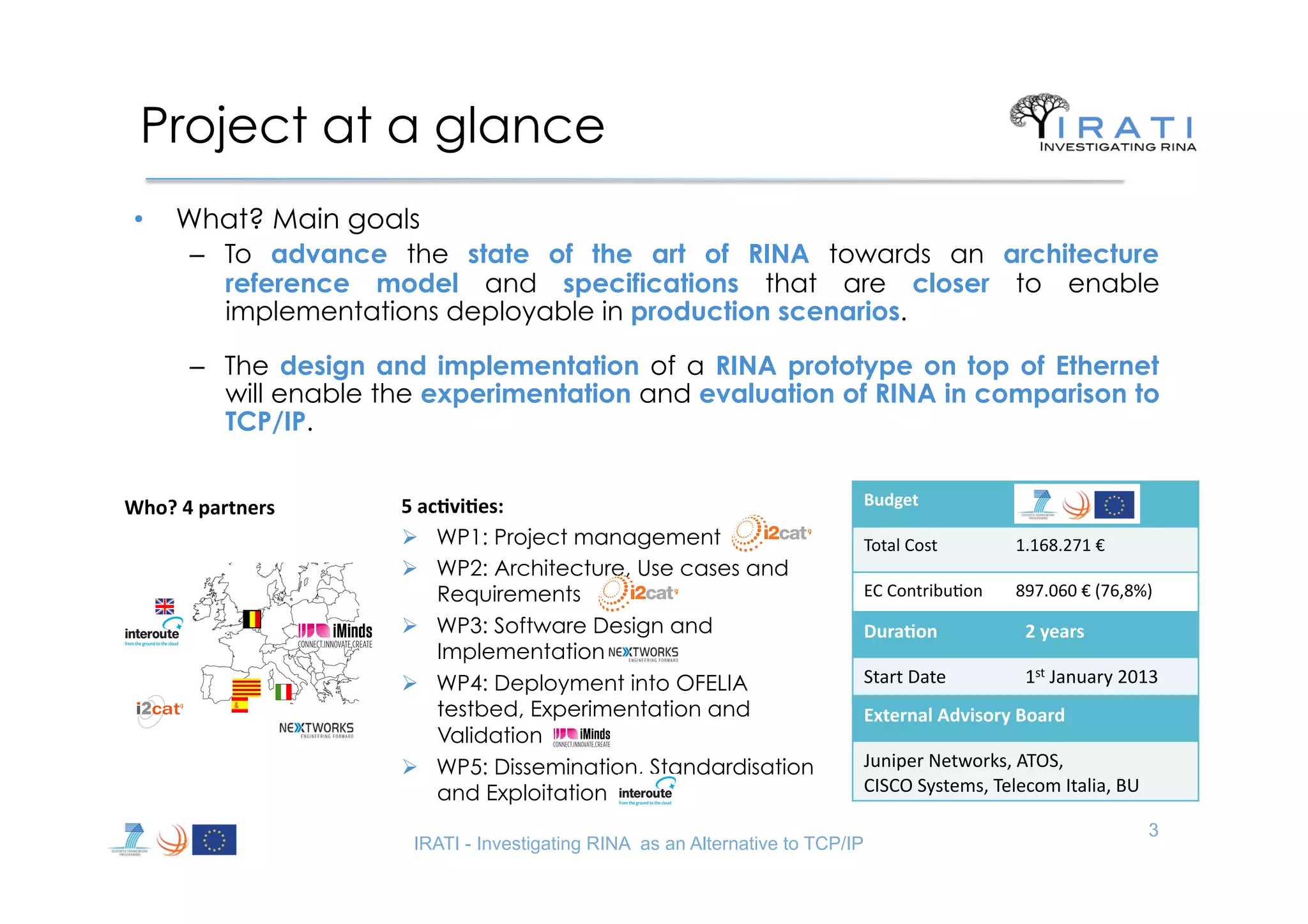 IRATI project presentation | PDF