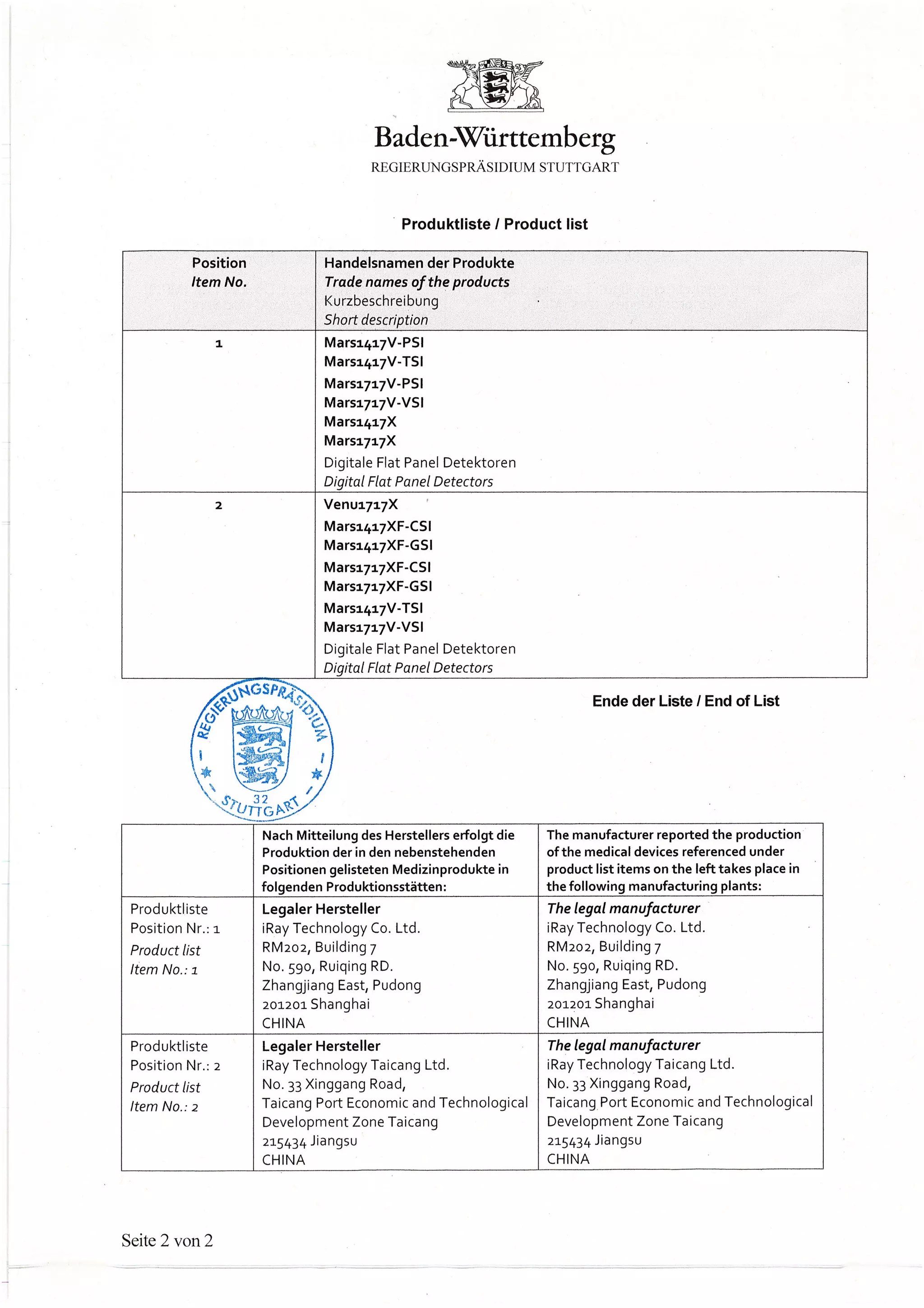 iRay_Certificate of Marketability.pdf