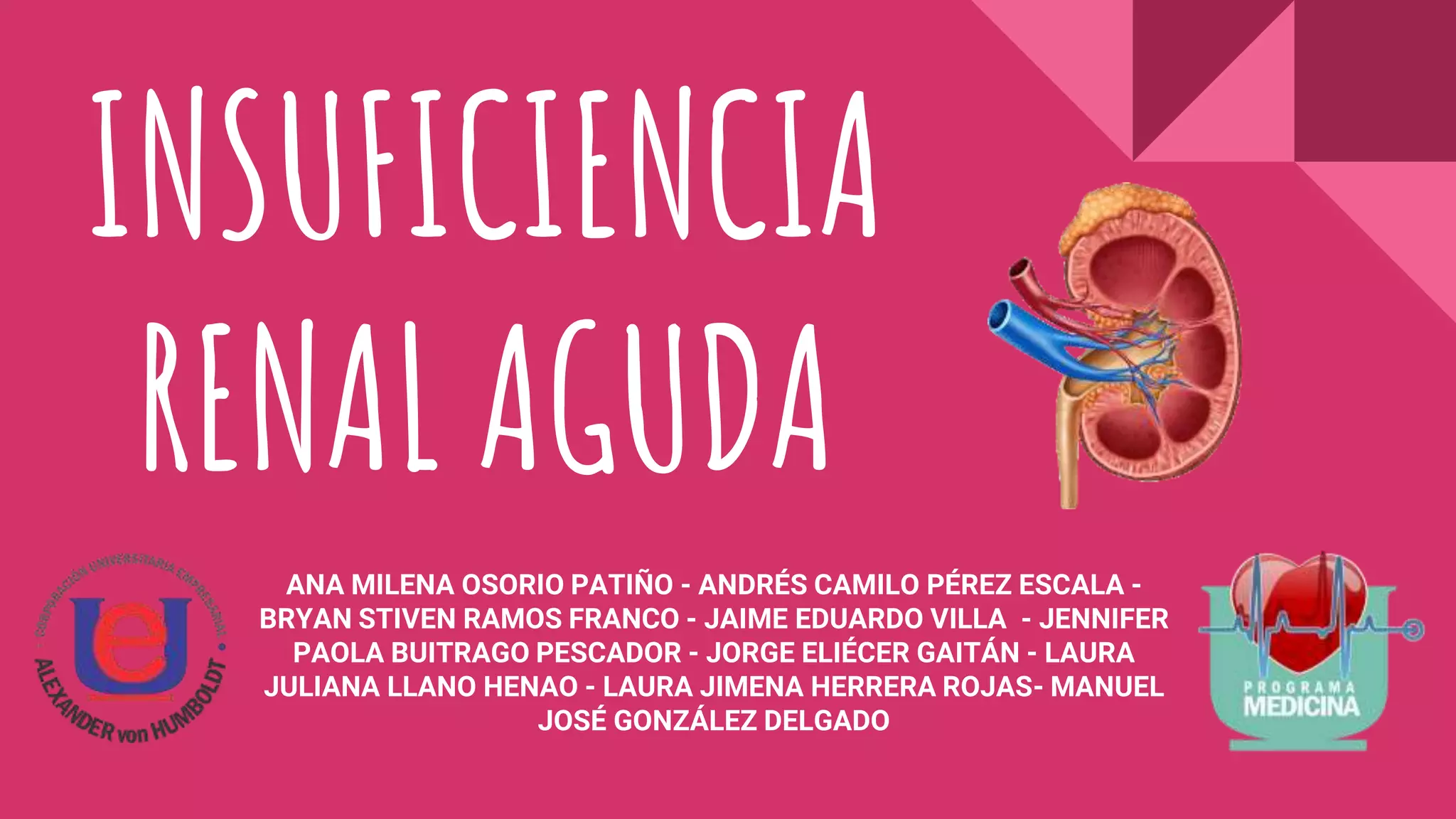 Insuficiencia Renal Aguda (IRA) y Enfermedad Renal Crónica (ERC) | PPTX