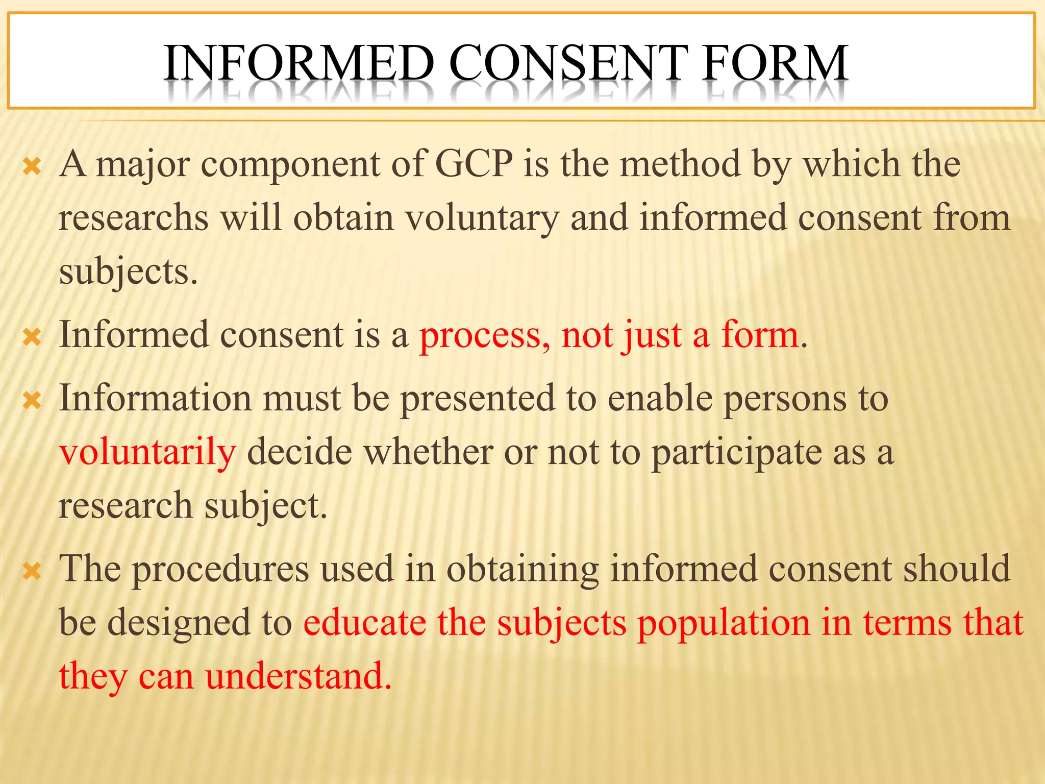 Institutional review board/Independent ethics Committee | PPTX