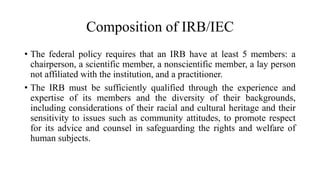 Institutional Review Board | PPTX