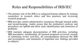 Institutional Review Board | PPTX