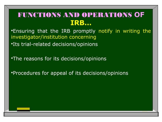 IRB - ICF - PROTOCOL | PPT