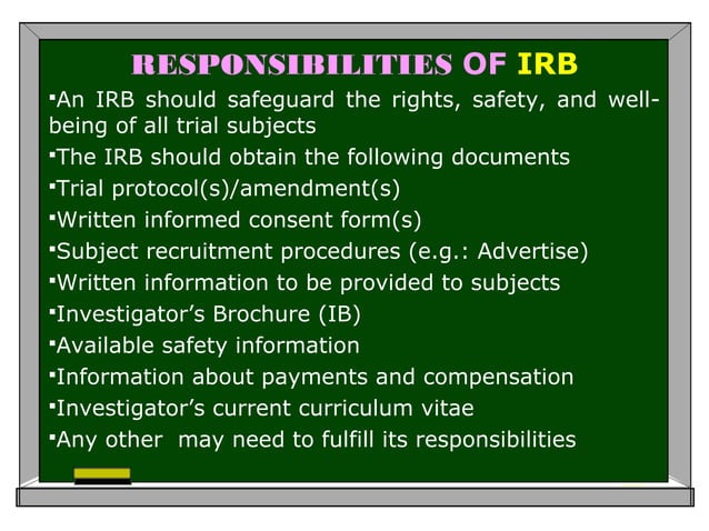 IRB - ICF - PROTOCOL | PPT