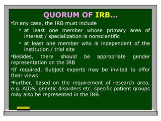 IRB - ICF - PROTOCOL | PPT