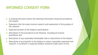 institutional review board and independent ethics committee | PPTX