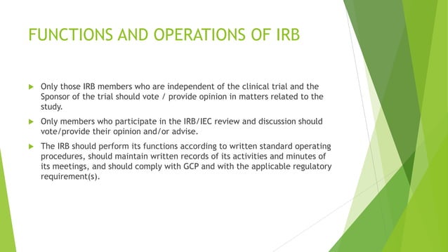 institutional review board and independent ethics committee | PPTX | Pharmaceutical Drugs ...