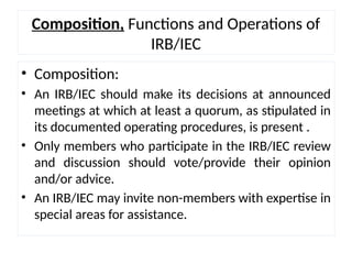 IRB-IEC. composition and working process | PPT