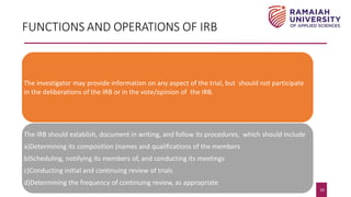 IRB (1).pdf | Medical Tests | Medical Health