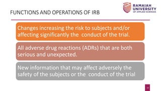 IRB (1).pdf | Medical Tests | Medical Health