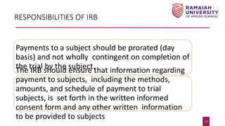 IRB (1).pdf | Medical Tests | Medical Health
