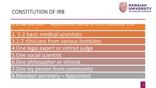 IRB (1).pdf | Medical Tests | Medical Health
