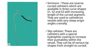 IR basics.pptx Interventional Radiology Guide wires, catheters, needles ...