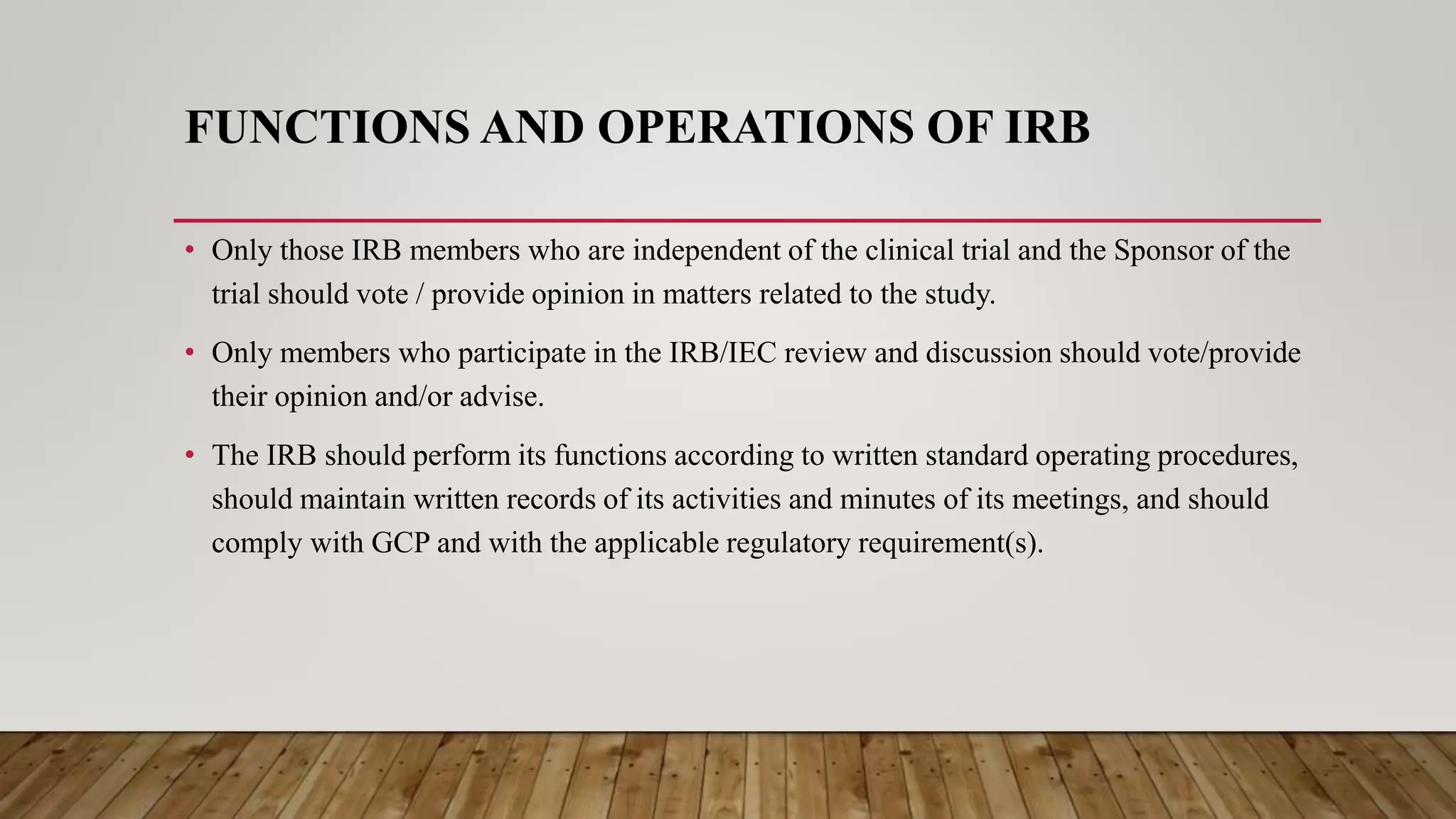 Institutional Review Board | PPTX