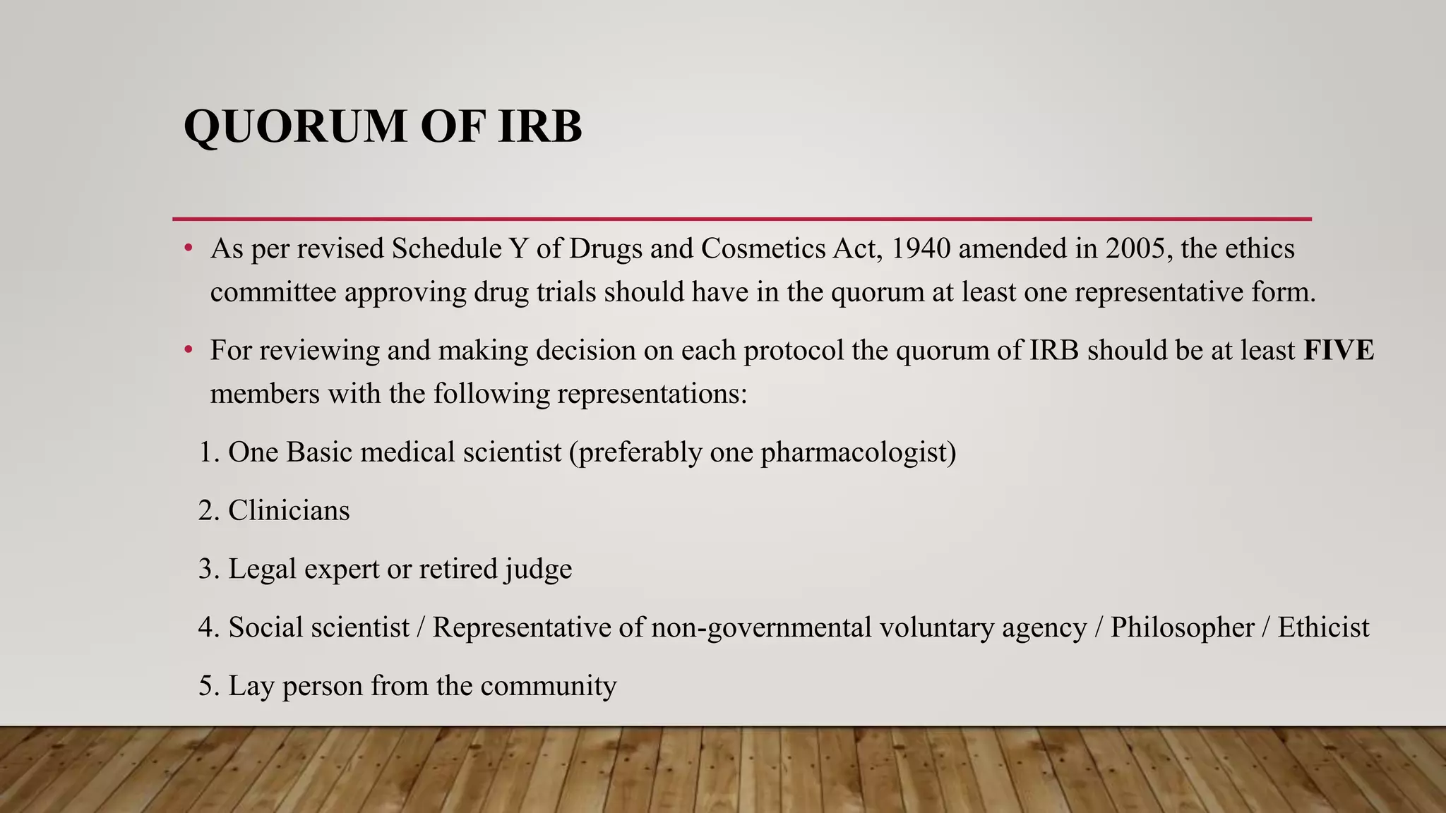 Institutional Review Board | PPTX