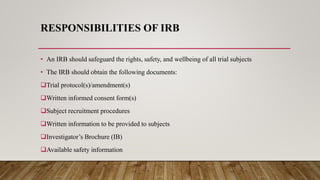 Institutional Review Board | PPTX