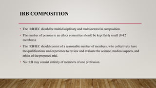 Institutional Review Board | PPTX