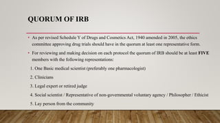 Institutional Review Board | PPTX