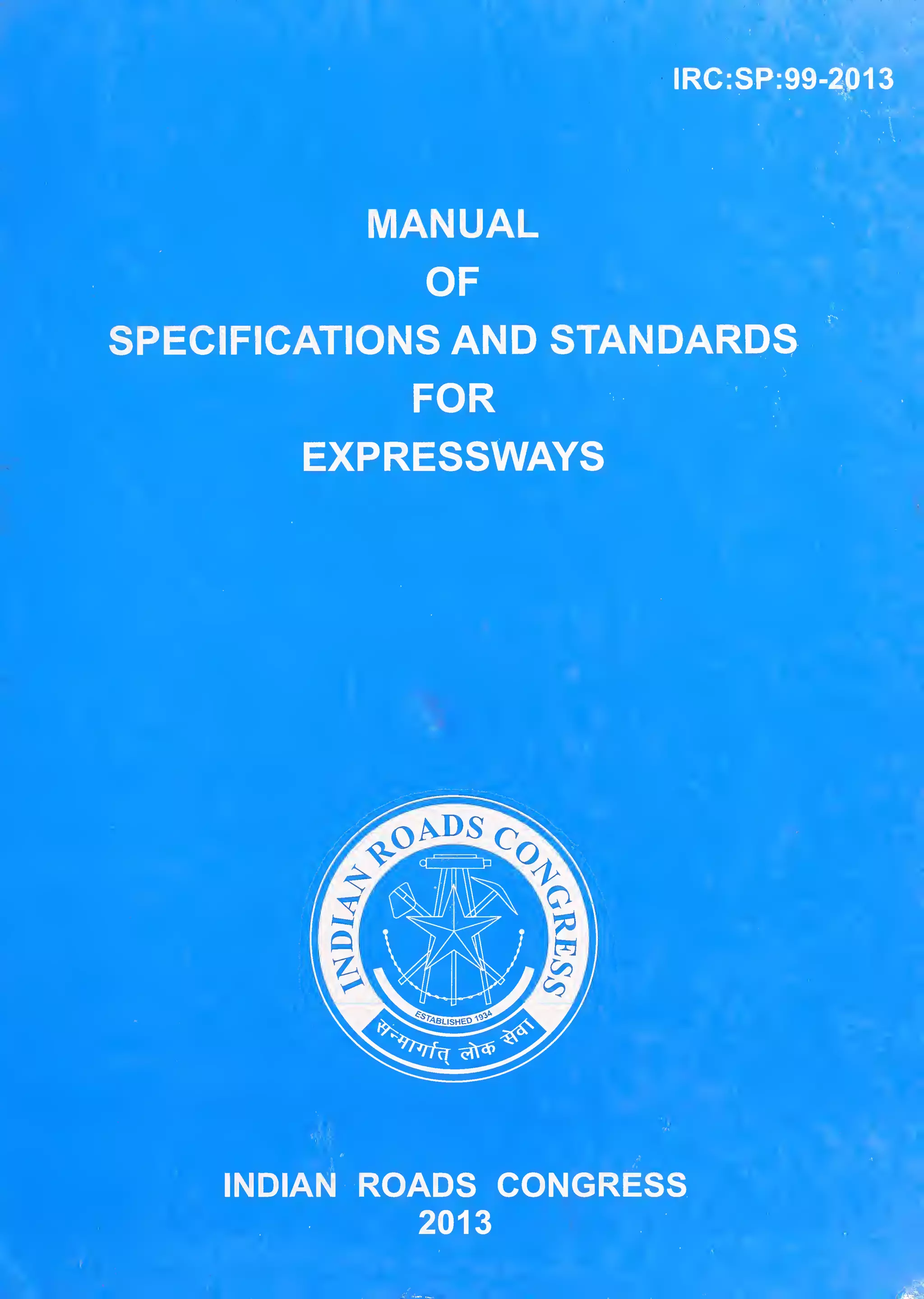 MANUAL OF SPECIFICATIONS AND STANDARDS FOR EXPRESSWAYS | PDF