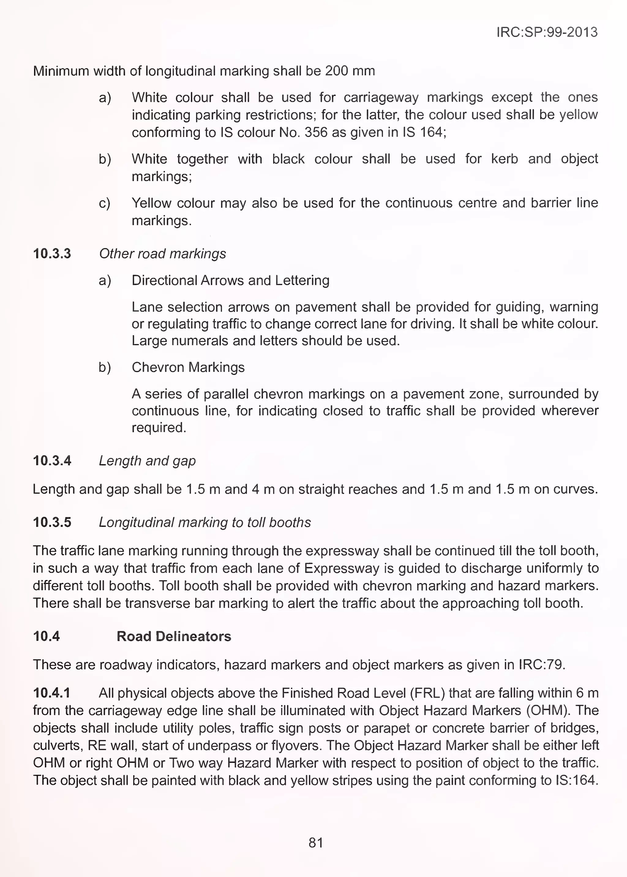 MANUAL OF SPECIFICATIONS AND STANDARDS FOR EXPRESSWAYS | PDF