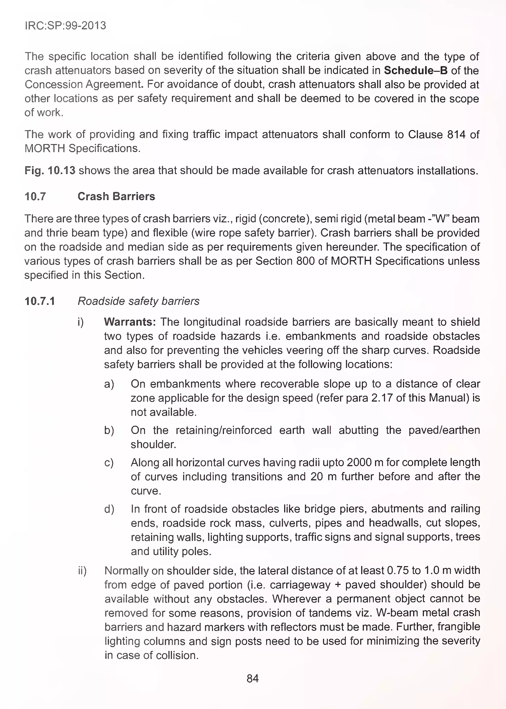 MANUAL OF SPECIFICATIONS AND STANDARDS FOR EXPRESSWAYS | PDF