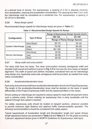 MANUAL OF SPECIFICATIONS AND STANDARDS FOR EXPRESSWAYS | PDF