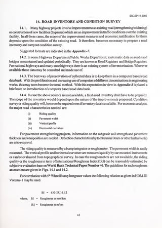 IRC.SP.19-2001 - MANUAL FOR SURVEY, INVESTIGATION AND PREPARATION OF ROAD PROJECTS | PDF