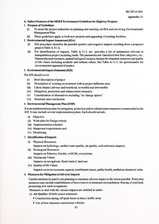 IRC.SP.19-2001 - MANUAL FOR SURVEY, INVESTIGATION AND PREPARATION OF ROAD PROJECTS | PDF