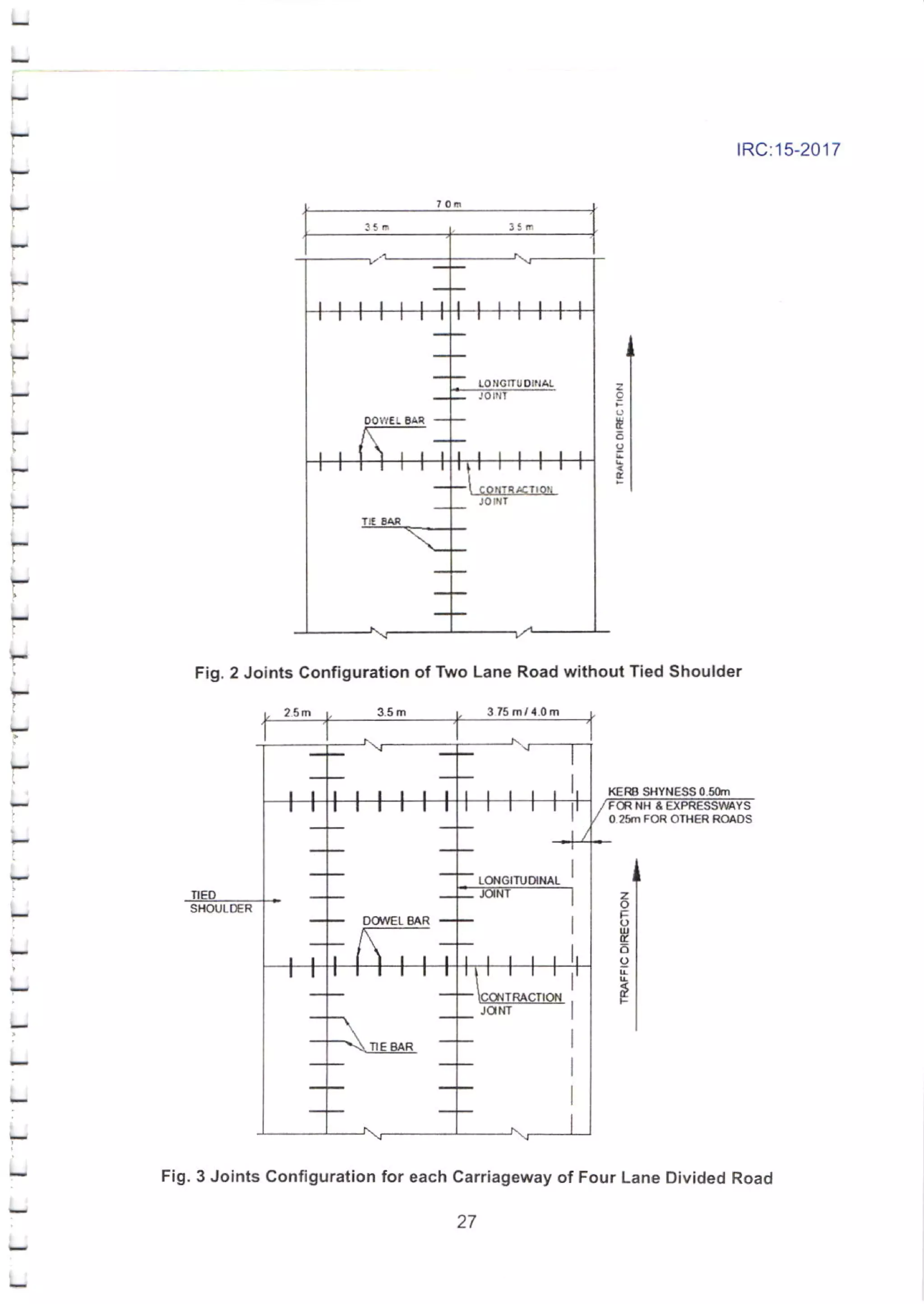 IRC:15-2017 CODE OF PRACTICE FOR CONSTRUCTION OF JOINTED PLAIN CONCRETE ...