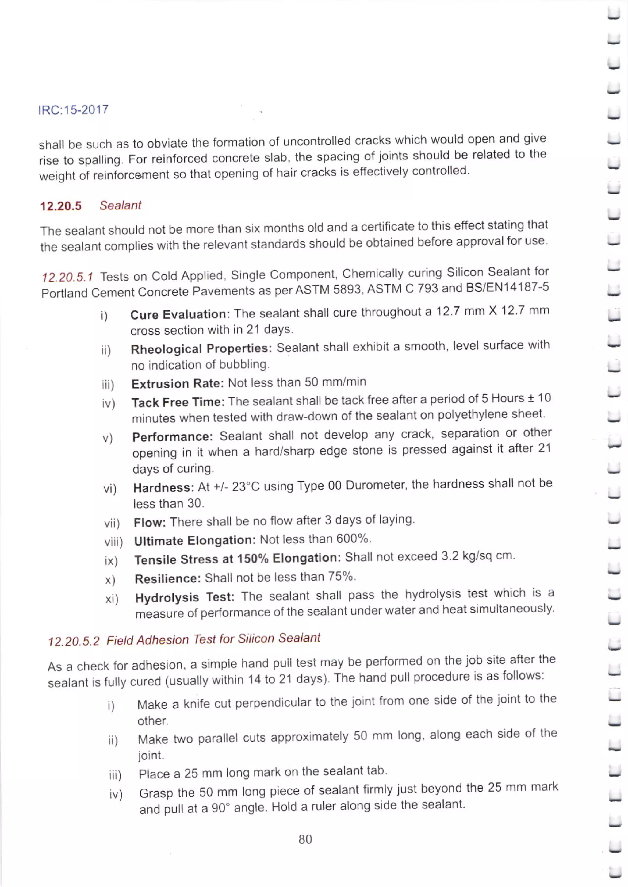 IRC:15-2017 CODE OF PRACTICE FOR CONSTRUCTION OF JOINTED PLAIN CONCRETE PAVEMENTS | PDF