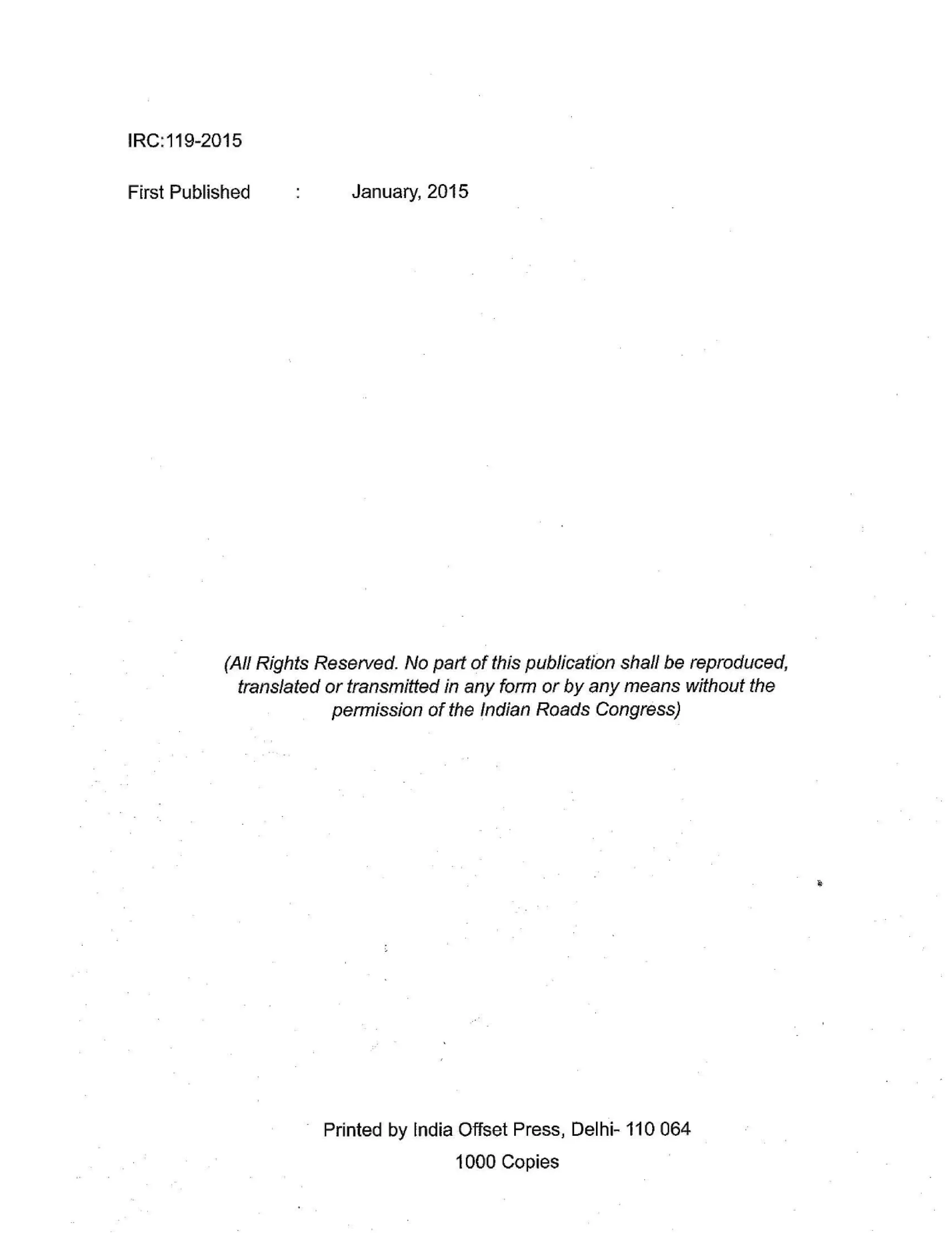 IRC:119-2015 GUIDELINES FOR TRAFFIC SAFETY BARRIERS | PDF