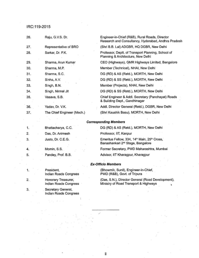 IRC:119-2015 GUIDELINES FOR TRAFFIC SAFETY BARRIERS | PDF