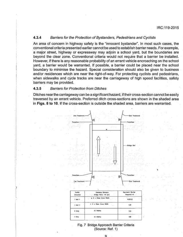 IRC:119-2015 GUIDELINES FOR TRAFFIC SAFETY BARRIERS | PDF
