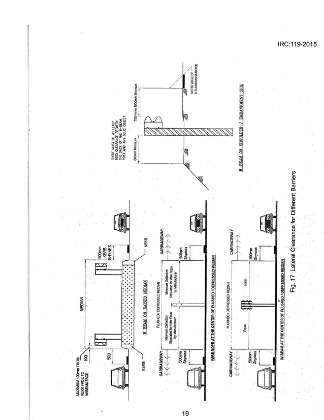 IRC:119-2015 GUIDELINES FOR TRAFFIC SAFETY BARRIERS | PDF