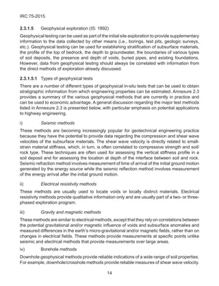 IRC:75-2015 GUIDELINES FOR THE DESIGN OF HIGH EMBANKMENTS | PDF
