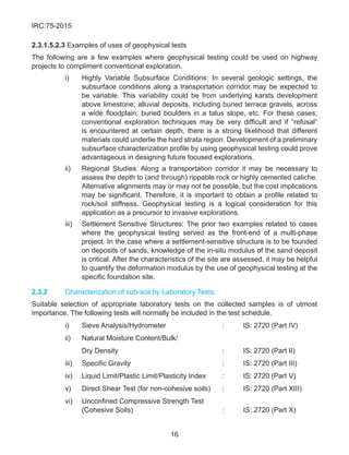IRC:75-2015 GUIDELINES FOR THE DESIGN OF HIGH EMBANKMENTS | PDF