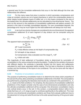 IRC:75-2015 GUIDELINES FOR THE DESIGN OF HIGH EMBANKMENTS | PDF