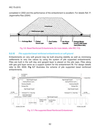 IRC:75-2015 GUIDELINES FOR THE DESIGN OF HIGH EMBANKMENTS | PDF