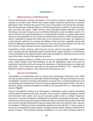 IRC:75-2015 GUIDELINES FOR THE DESIGN OF HIGH EMBANKMENTS | PDF
